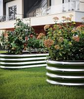 China 7*3*1 Ft Planter Grow Garden Box Raised Flower Bed Galvanized Metal Planter Raised Garden Bed Kit For Gardening Outdoor for sale