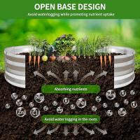 China 7*11.5*1.4 FT 0.6MM Thickness Metal Garden Planter Box Breathable bottom for sale