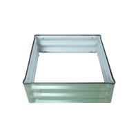 China Light Green Large Galvanized Raised Garden Beds 2*2*0.3Ft Eco Friendly for sale