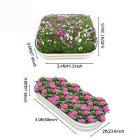 China Galvanized Raised Garden Beds Outdoor 4.9*2*0.66 ft Planter Raised Beds for Gardening Vegetables Meta Garden Box for sale