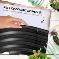 China Oval Outdoor Garden Raised Planter Box Metal galvanized raised bed kits 3.4*3.4*2.66 Ft for sale