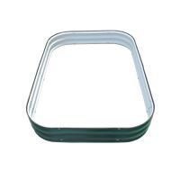 China 5*3.4*0.66FT Galvanized Raised Garden Bed Large Raised Garden Beds Outdoor Raised Planter Box Kit For Vegetables Flowers for sale