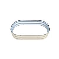 China Galvanized Raised Garden Bed Kit Outdoor Garden Raised Planter Box Metal Raised Garden Beds For Vegetable 3.4×2×0.66 ft for sale