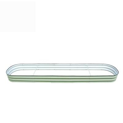 China 9.4x2x0.7 FT 0.6MM Thickness Galvanised Veggie Beds Breathable Side Vents for sale