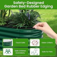 China 7.9*3.4*0.7 FT Raised Galvanized Steel Garden Beds Heavy Duty Thickening for sale