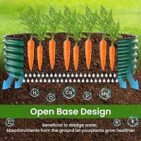 China 7.9*3.4*0.7 FT Raised Galvanized Steel Garden Beds Heavy Duty Thickening for sale