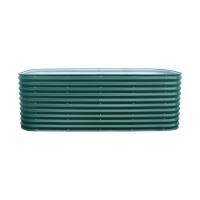 China Rustproof Galvanized Raised Bed Kits Stainless Steel Galvanized Metal Garden Planters for sale