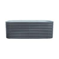 China Double Layer Galvanised Raised Garden Beds 7.9*3.4*2.7 Ft Corrosion Resistance for sale