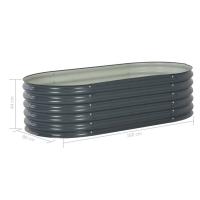 China Maximize Your Garden Space with Our Weather Resistant Oval Galvanized Raised Garden Bed Kit and Drainage Holes for sale