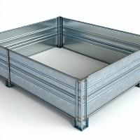 China Double-layer Galvanized Galvanized Steel Galvanized Raised Garden Beds for Elevated and Rust-resistant Planting for sale
