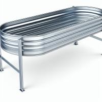 China 1-Level Oval Galvanized Raised Garden Bed Kit Ideal for Small Spaces Long-Lasting Construction for sale