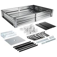 China Assembly Required Galvanized Raised Garden Beds Drainage Holes for Low-Maintenance Gardening for sale