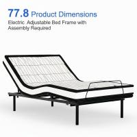 China 77.8 Product Dimensions and Electric Adjustable Bed Frame with Assembly Required for sale