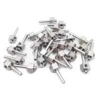 China Silver Aluminium CNC Machining Parts with ±0.001mm Tolerance Custom Design for sale
