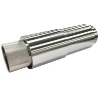 China Precision CNC Machined Stainless Steel Knurled Shaft | Custom Stainless Steel Turning Parts Manufacturer for sale