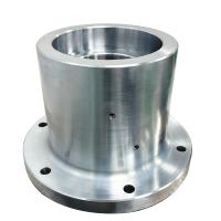 China Stainless Steel Slotted Filter Support Tube with Flange for Industrial Filtration Systems for sale