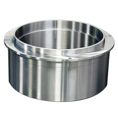 China Stainless Steel CNC Machined Flanged Housing for Industrial Equipment for sale