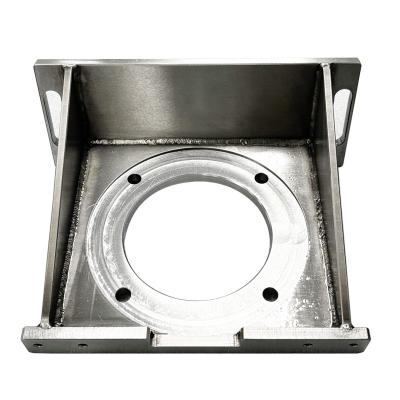 China High-Strength Stainless Steel Welded Mounting Bracket with CNC Precision and Versatile Mounting for sale