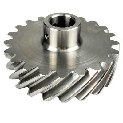 China Custom High-Precision CNC Helical Gears for Low-Noise Industrial Transmission for sale