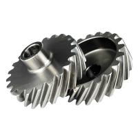 China Custom High-Precision CNC Helical Gears for Low-Noise Industrial Transmission for sale