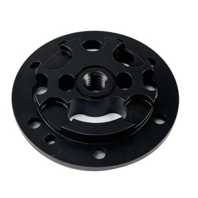 China High Precision CNC Turning Parts with +/-0.005mm Tolerance and Customized Color Anodizing for sale