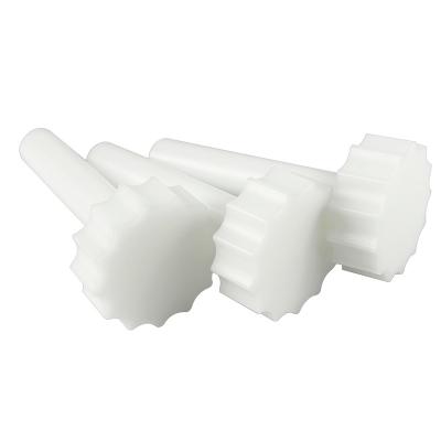 China High Precision Plastic CNC Turned Parts with Customized Color and Tolerance +/-0.005mm for sale