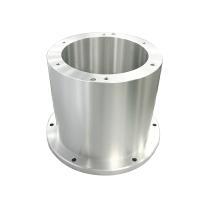 China Custom CNC Machined Flange with Stepped Structure and Circumferential Threaded Holes for Multi-Directional Assembly for sale