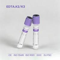 China EDTA K2 K3 Purple Cap Anticoagulant Blood Tube For Hematology Analysis for sale