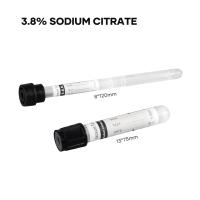 China Black Cap 3.8% Sodium Citrate Blood Collection Tube For ESR Detection Single Use for sale