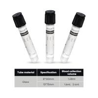 China Black Cap 3.8% Sodium Citrate Blood Collection Tube For ESR Detection Single Use for sale