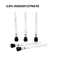 China Black Cap 3.8% Sodium Citrate Blood Collection Tube For ESR Detection Single Use for sale