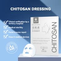 China Sterile Chitosan Wound Dressing Mask for Post Laser Recovery and Aesthetic Repair for sale