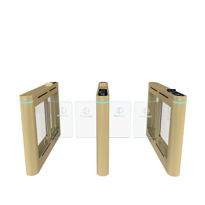 China Speedlane Swing Turnstile Gate Access Control For Apt Access Elev Visitor Via Face / QR / NFC for sale