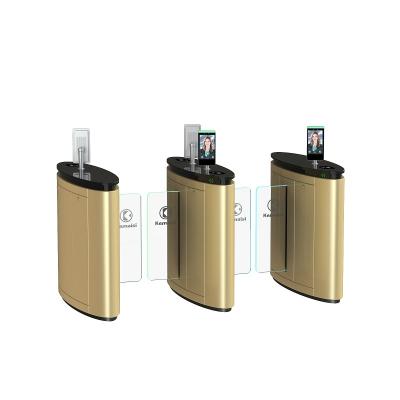 China 25-40 People/Minute Sliding Turnstile Barrier Gate For Offices Visitor QR Time Limited Access for sale