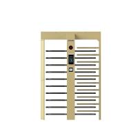 China Full Height Turnstile Gate Access Control Anti Tailgating 304 Stainless Steel Turnstile Gate for sale