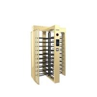 China Full Height Turnstile Gate Access Control Anti Tailgating 304 Stainless Steel Turnstile Gate for sale