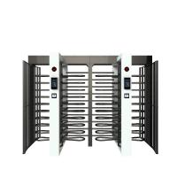China Full Height Turnstile Gate Access Control Anti Tailgating 304 Stainless Steel Turnstile Gate for sale