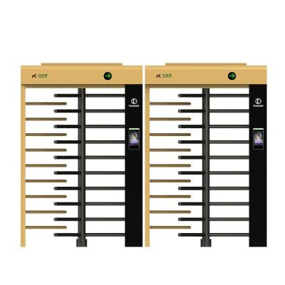 China Full Height Pedestrian Turnstiles IP43 IP54 30 People/Minute Safe Entry Turnstile for sale