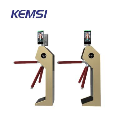 China Intelligent Cinema Tripod Turnstile Manufacturers For APP Ticket Purchase / QR Code Entry for sale