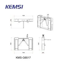 China Apartment Access Control Tripod Turnstile Entrance Management for sale