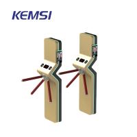 China Low Noise Office Building Turnstiles , Vertical Tripod Access Control System for sale
