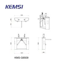 China Stainless Steel Tripod Turnstile Gate Entrance Visitor Management Office Building Turnstiles for sale