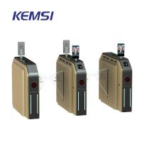 China Indoor / Outdoor Wing Barrier Gate Access Control For Gym Supporting Facial Recognition for sale