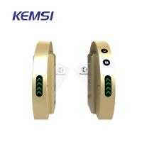 China Anti Tailgating Anti Crash Flap Barrier Gate Mechanism With Gym Swipe Card And RFID for sale