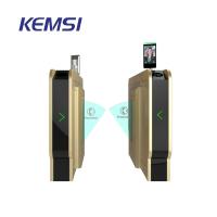 China Pedestrian Access Safety Wing Barrier IR Sensor CE Approved for sale