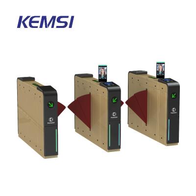 China Office Factory Wing Barrier Turnstile Entry Systems Access Control for sale