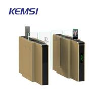 China 30 - 40 people/min Sliding Gate Turnstile Access Control System With QR Code Recognition for sale