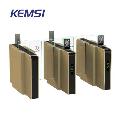 China 30 - 40 people/min Sliding Gate Turnstile Access Control System With QR Code Recognition for sale