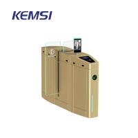 China Smart Office Sliding Turnstile Barrier Gate 30-40 people/min 1600*350*1000mm for sale