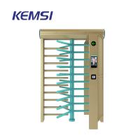 China Full Height Stainless Steel Turnstile , Pedestrian Gate Access Control Turnstile for sale